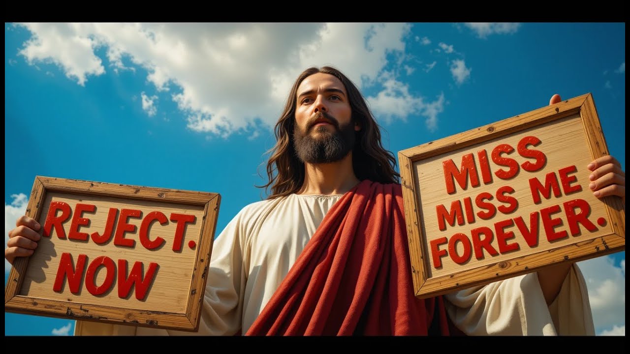 God says~ REJECT ME NOW AND MISS ME FOREVER, GIVE ME 3O SECONDS || DON ...