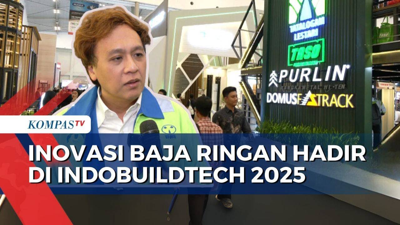 Inovasi Baru di IndoBuildTech 2025, Baja Ringan Ramah Lingkungan Siap ...