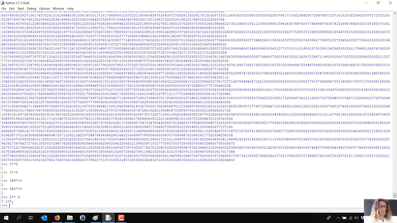 iiwis 1 26 Rekenen Machten Python - YouTube