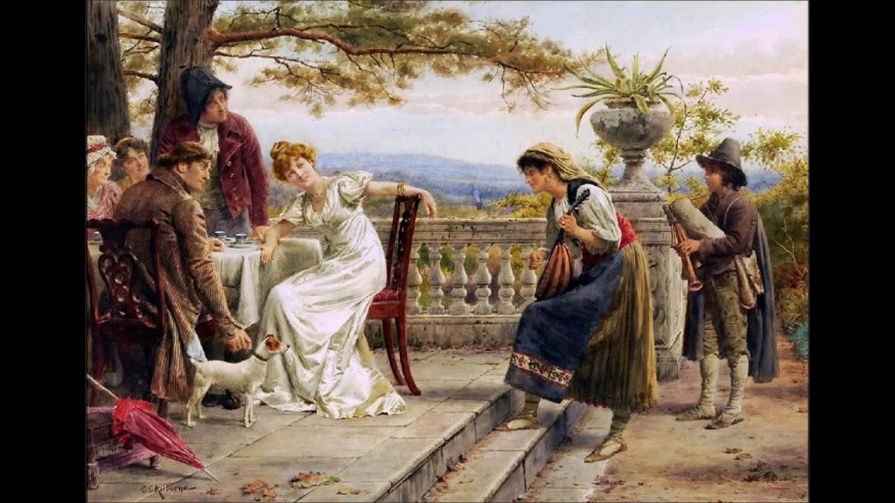 Cesare Auguste Detti (1847-1914): 54 paintings - YouTube