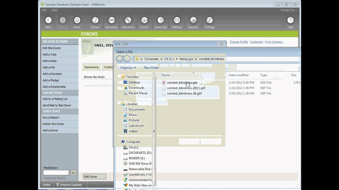 Settings: How to turn on and use GiftWorks File Storage - YouTube