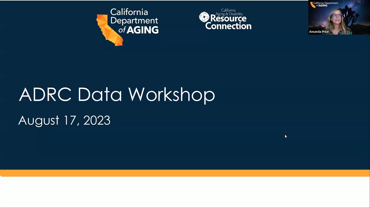 ADRC Data Workshop FY23-24 - YouTube