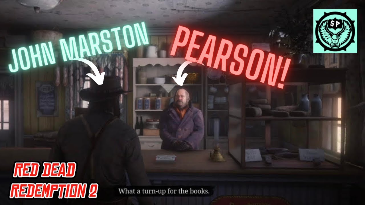 Visiting Pearson in Rhodes as JOHN MARSTON! RDR2 - YouTube