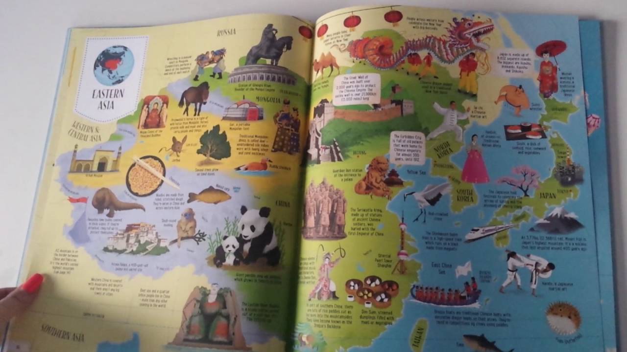 "Big picture atlas" from Usborne - YouTube