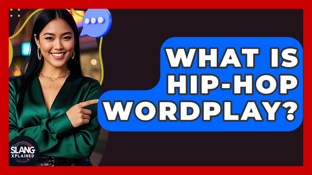 What Is Hip-hop Wordplay? - SlangXplained - YouTube