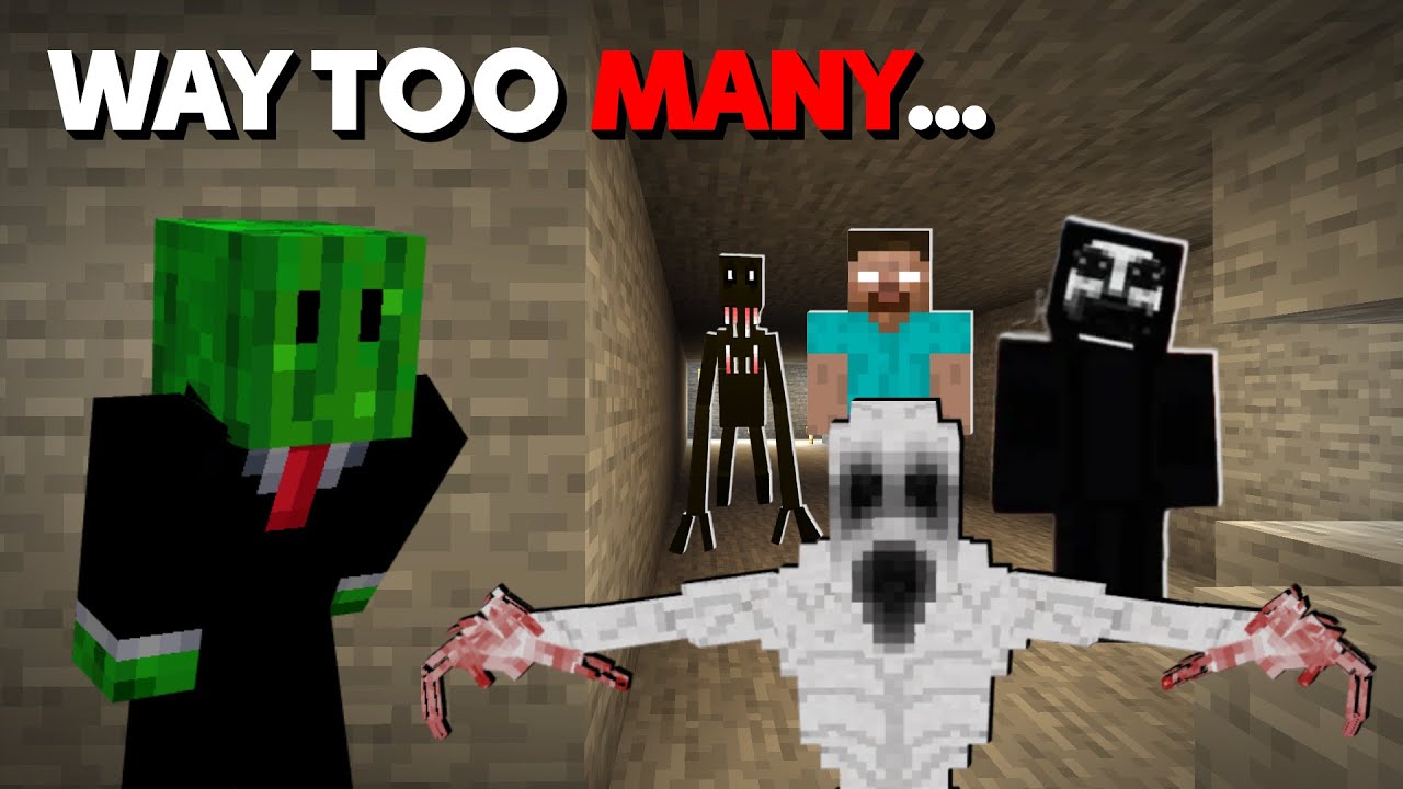 I Added EVERY Horror Mod to My Minecraft World... - YouTube