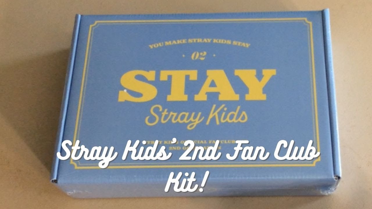 Unboxing Stray Kids' 2nd Generation Fan Club Kit! - YouTube