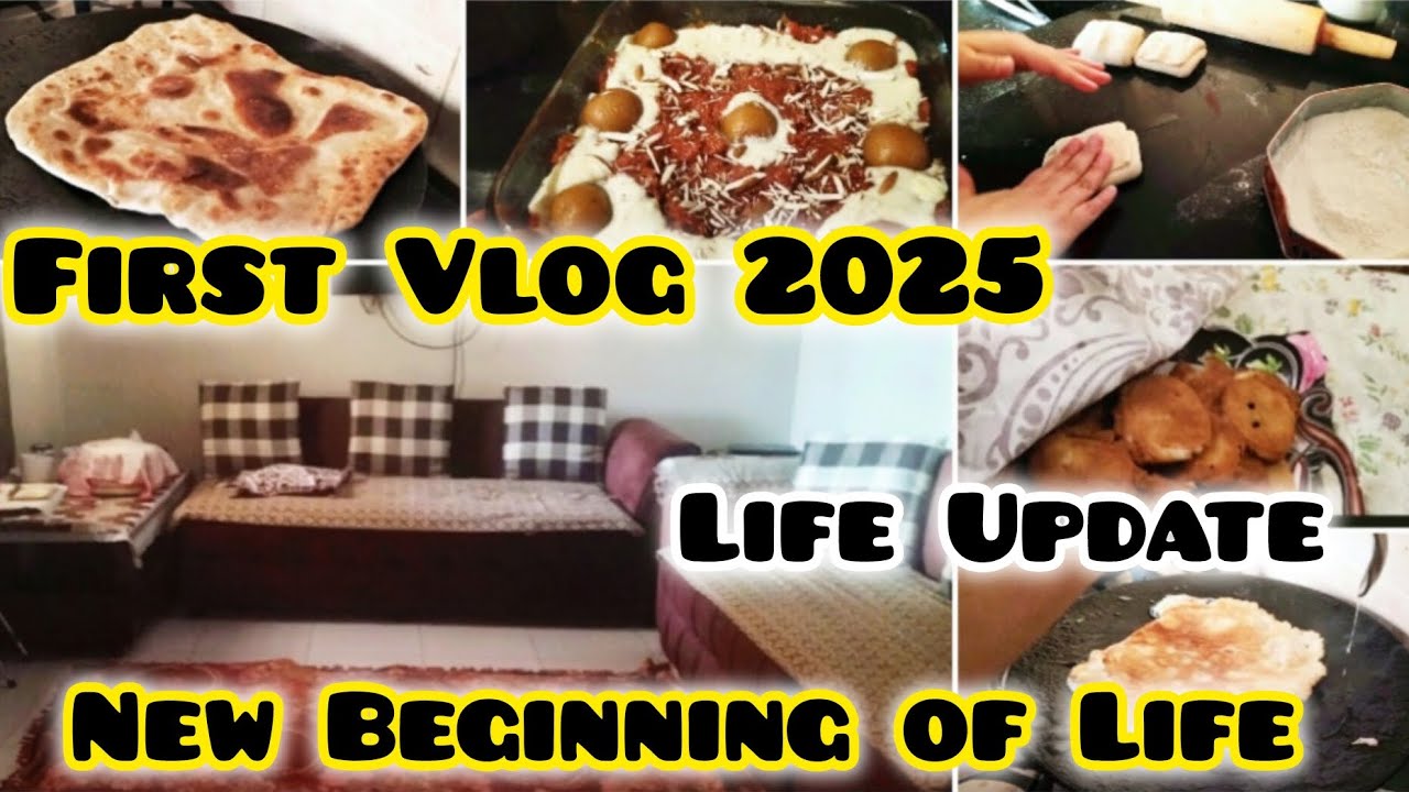 My first Vlog 2025 | New Year With New Beginning of Life | Routine Vlog ...