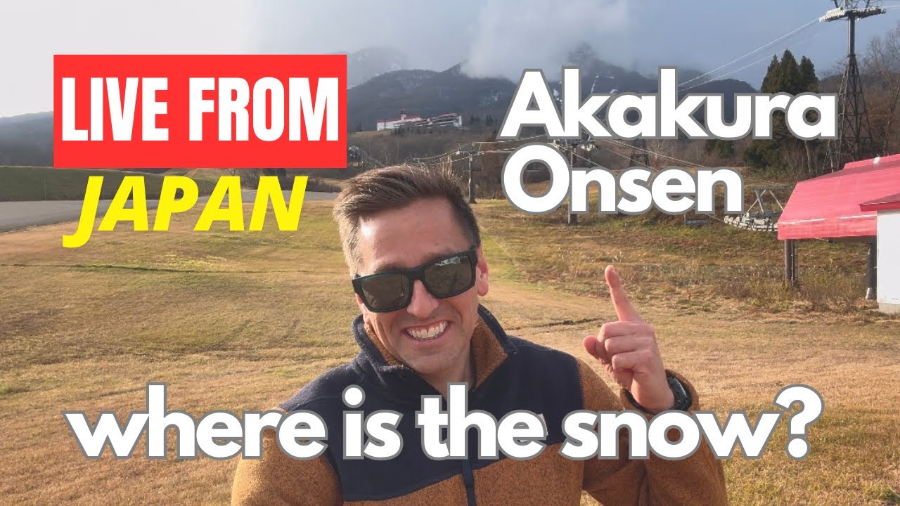 Matt Guy is live from Akakura Onsen ski town - YouTube
