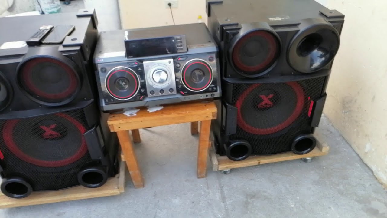 LG CM9730 “BASS BLAST” VOLUMEN 15/Casi TodoAudioymas - YouTube