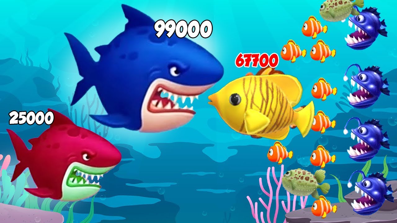 Fish Evol - Fish Eater Bonus Levels - New Update Video Gameplay Mobile ...