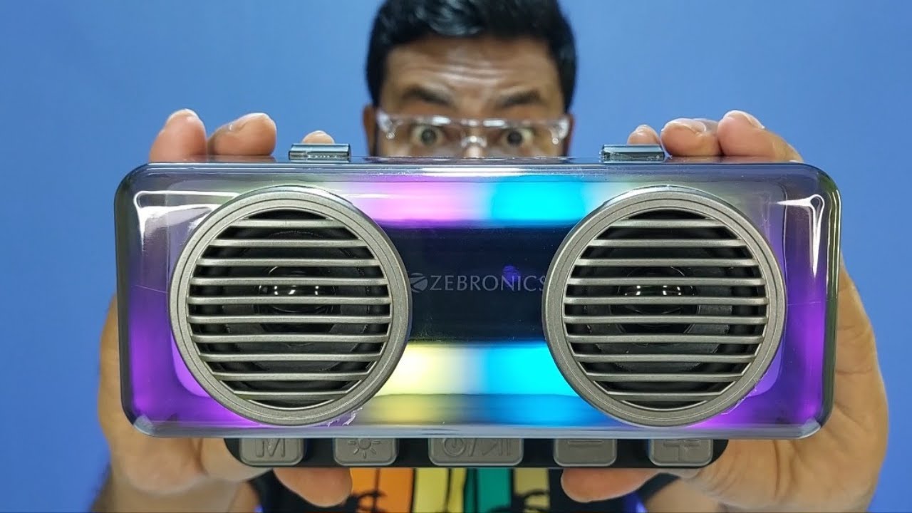 Zebronics Music Bomb 20 15W Bluetooth Speaker Unboxing & Review | Best ...
