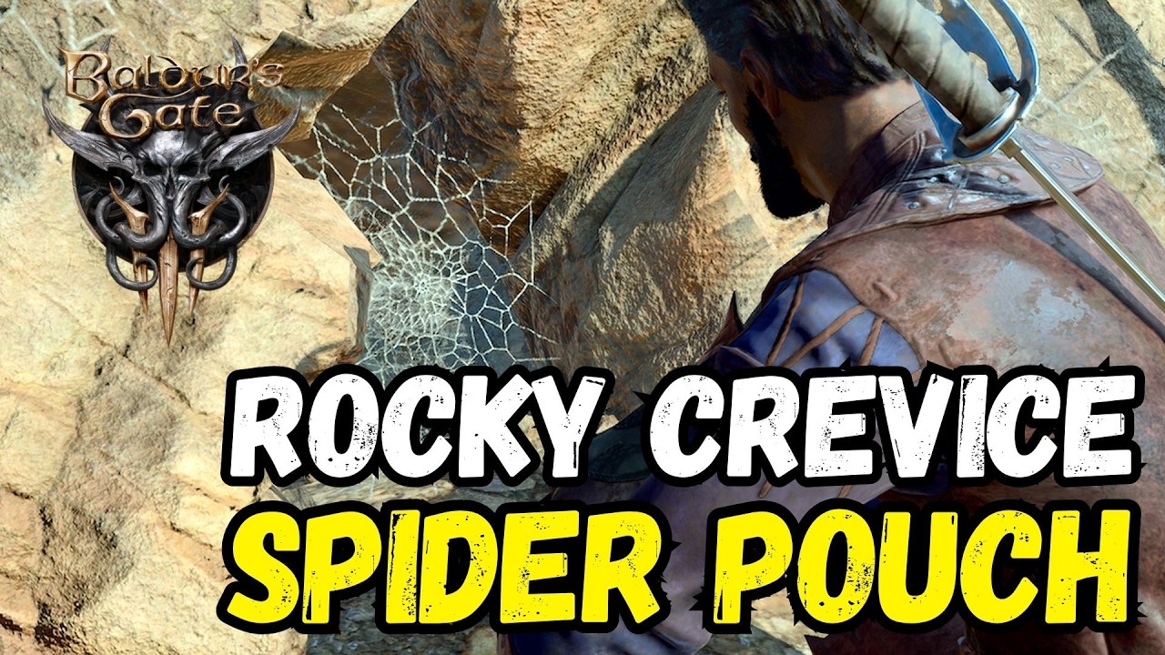 This Rocky Crevice Has a SECRET in Baldur's Gate 3 🕷️💰 - YouTube