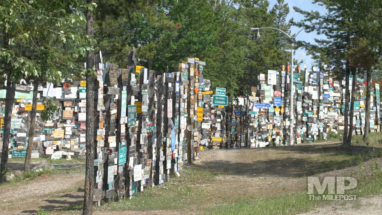 Watson Lake Signpost Forest - YouTube