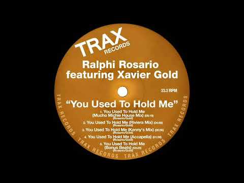 Ralphi Rosario - You Used To Hold Me (Dj ''S'' Remix) - YouTube