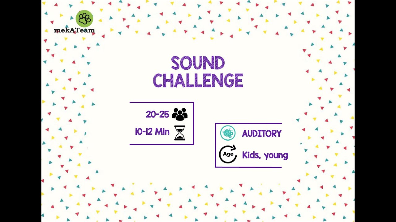 Sound Challenge - YouTube