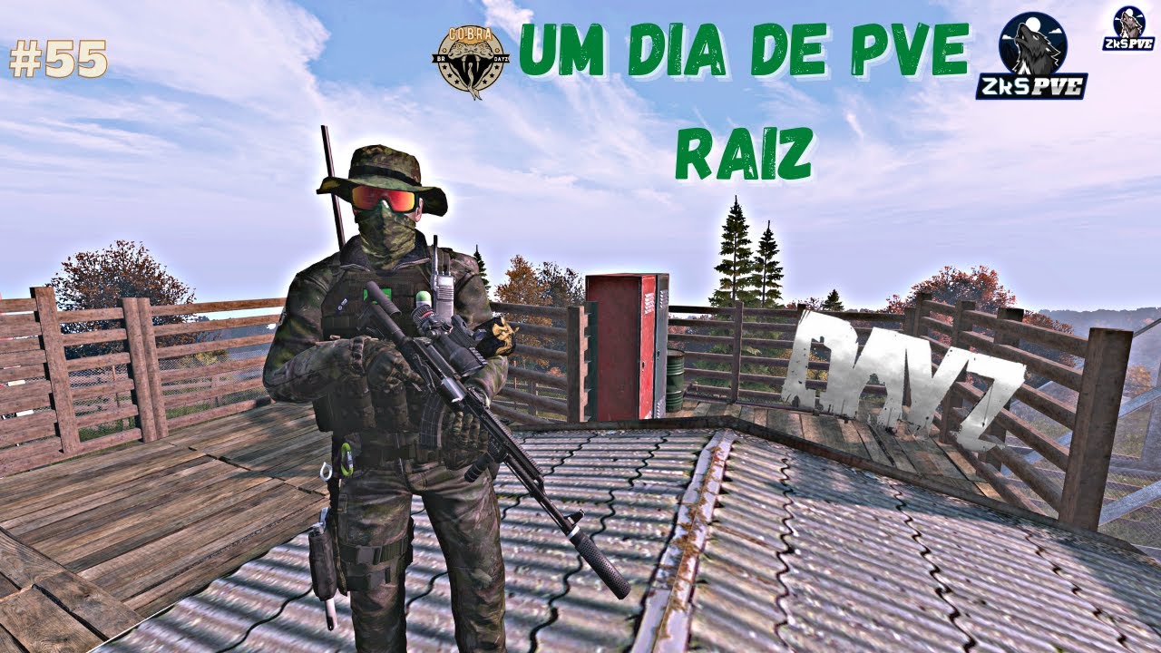 DAYZ PVE FULL MOD (A BASE DIA 10 ) (servidor DayZZkS[new] #pve #dayz # ...