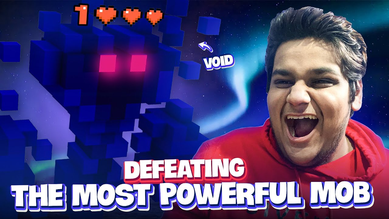 Fighting the Most Powerful BOSS in Minecraft History | !highlight - YouTube
