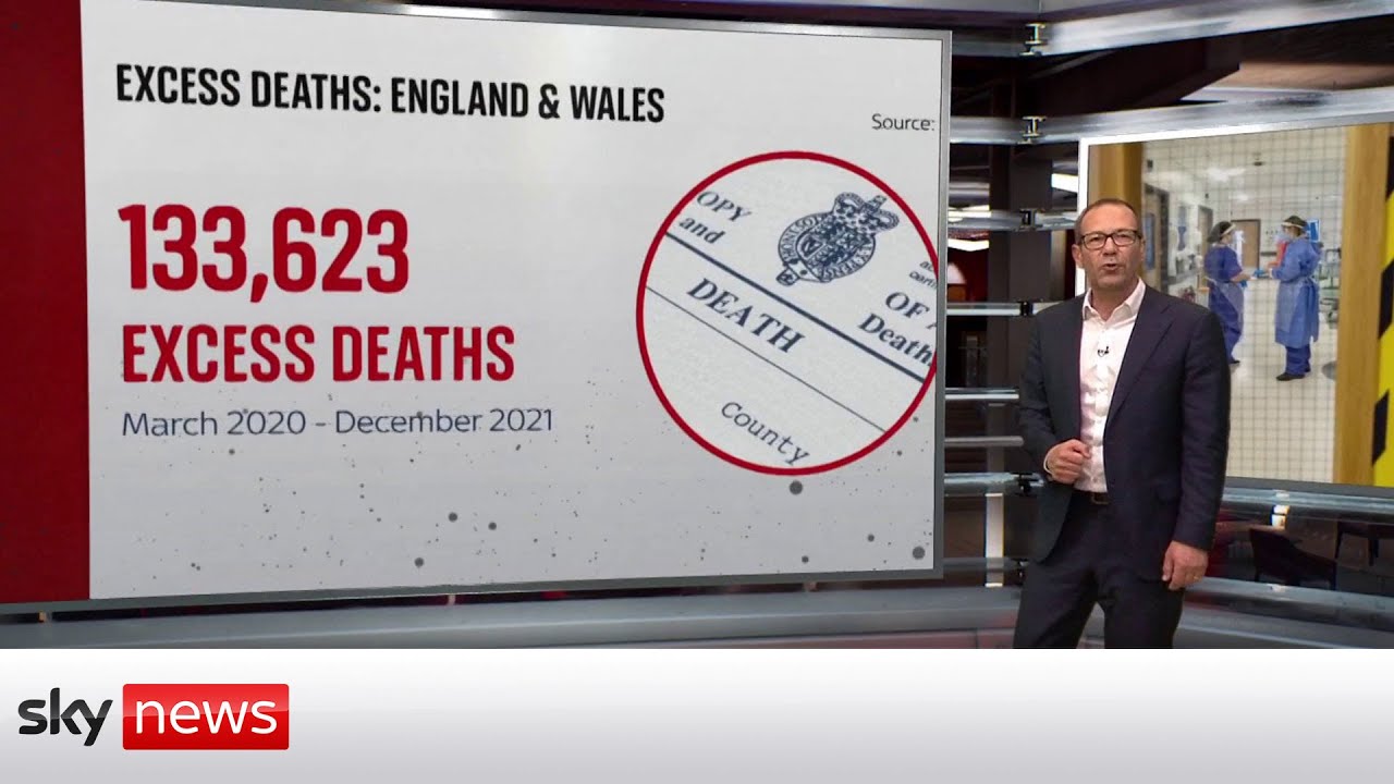 COVID-19: 133,000 excess deaths recorded in England and Wales new data ...