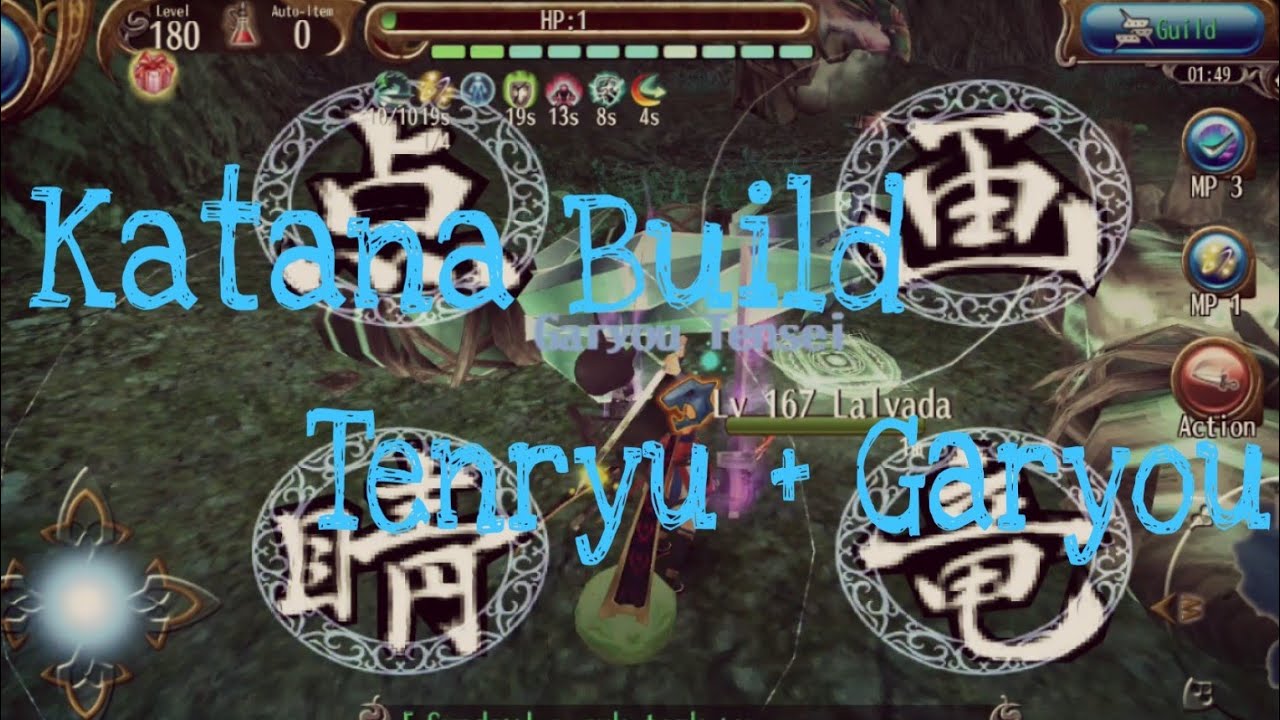 Toram Online - Katana Build (Tenryu + Garyou) - YouTube