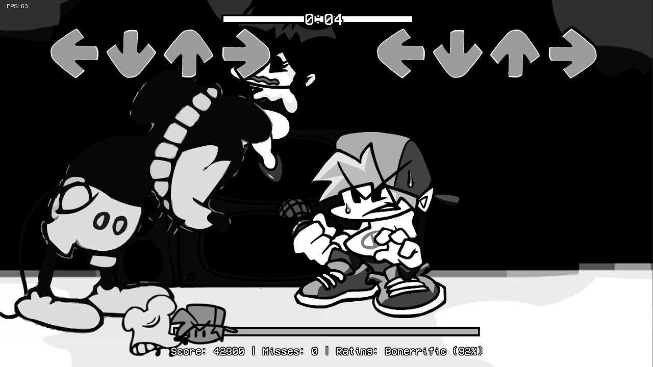 FNF Vs. Sad Mouse - Smile (FC) (4k) - YouTube