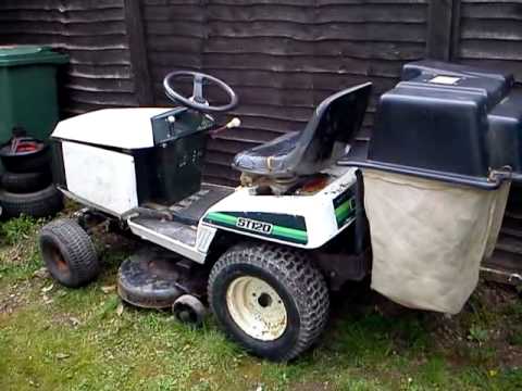 my bolens st 120 ride on lawnmower - YouTube