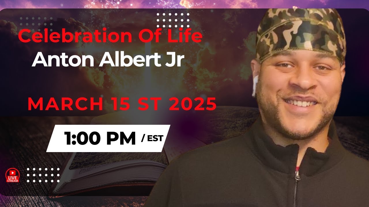 Anton Albert Jr Celebration Of Life - YouTube