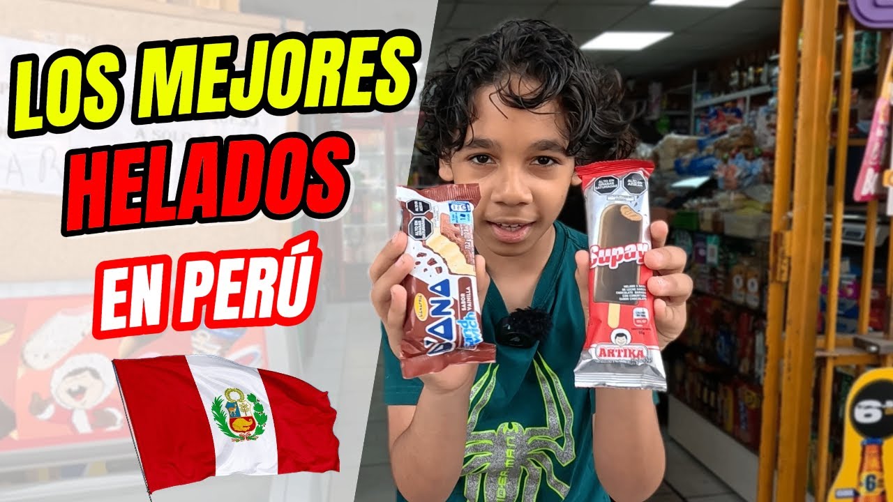 Los MEJORES HELADOS Para EL VERANO EN PERÚ, Venezolanos en Perú - YouTube