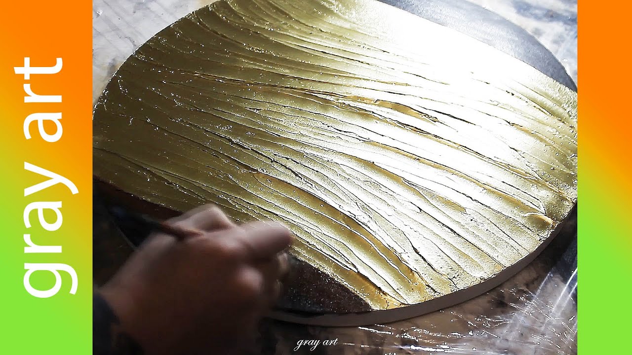 Abstract painting. Acrylic paints. Texture paste. Acrylic painting for ...