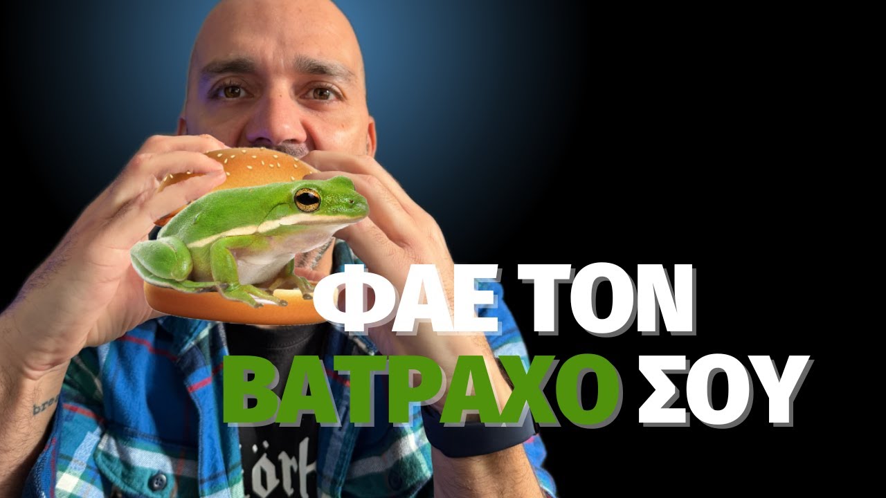 3 Μαθήματα από το βιβλίο Φάε τον Βάτραχό σου Να Τελειώνουμε - YouTube