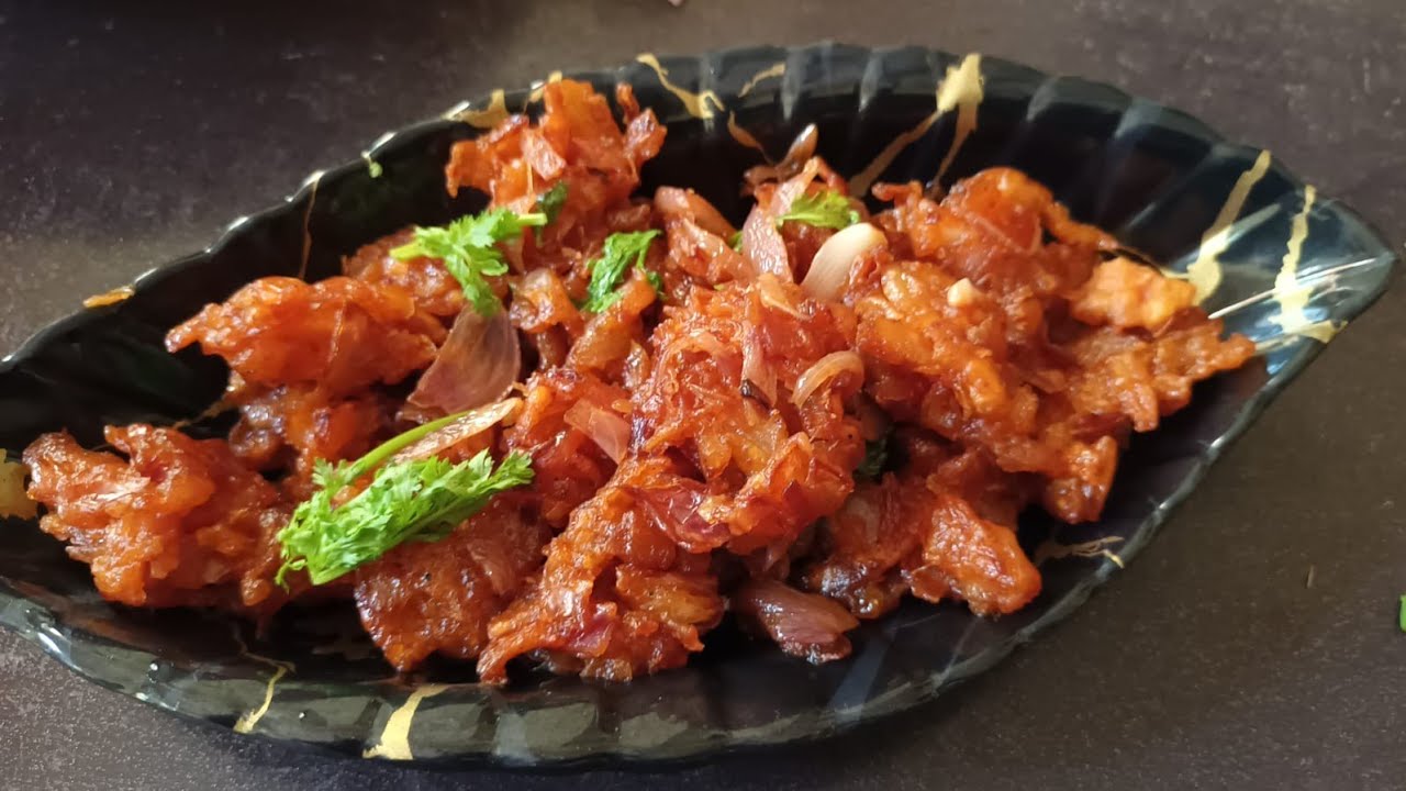 Onion Manchurian recipe | how to make simple and tasty onion Manchurian at home | Manchurian ...