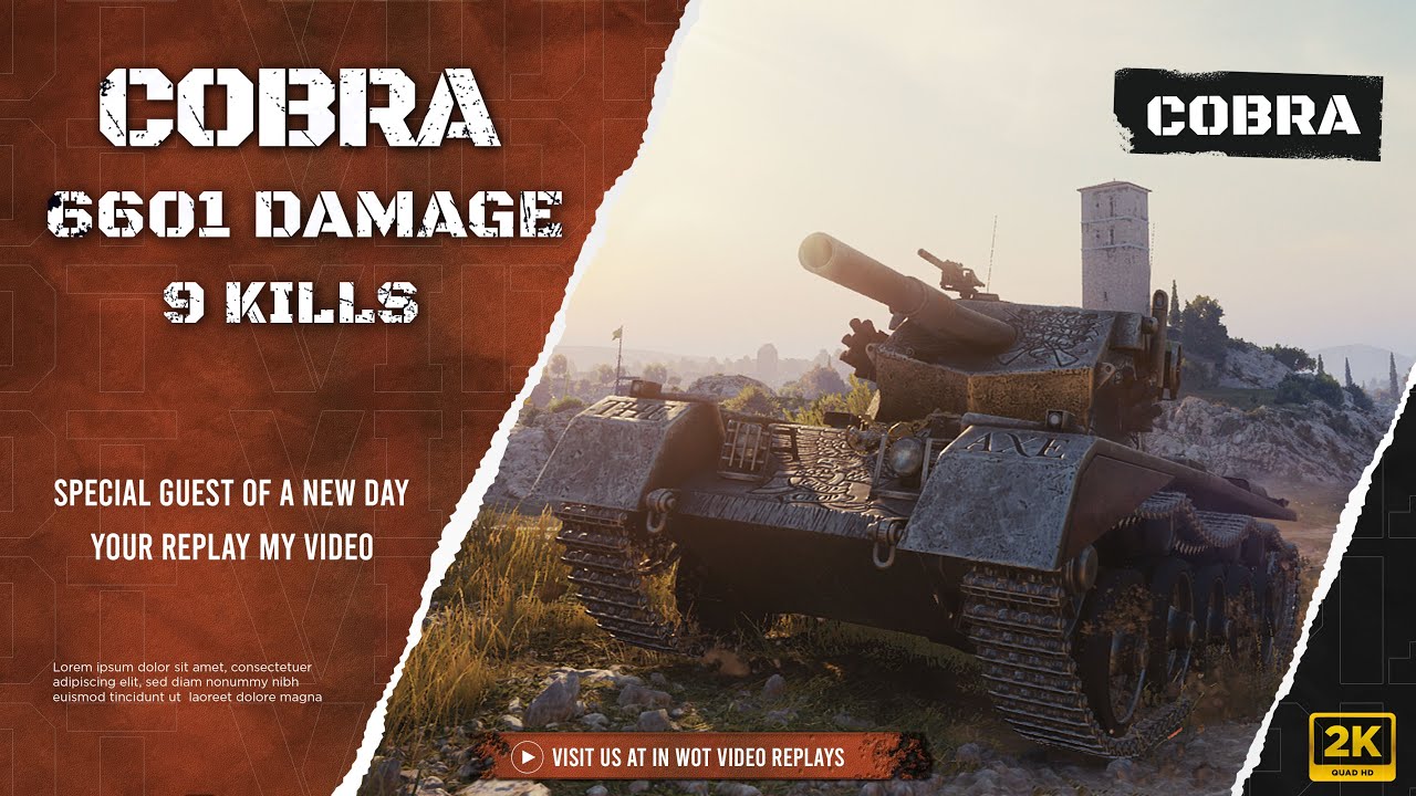 Kolobanov's with the Cobra (9 kills) | #wotreplays 268 - YouTube