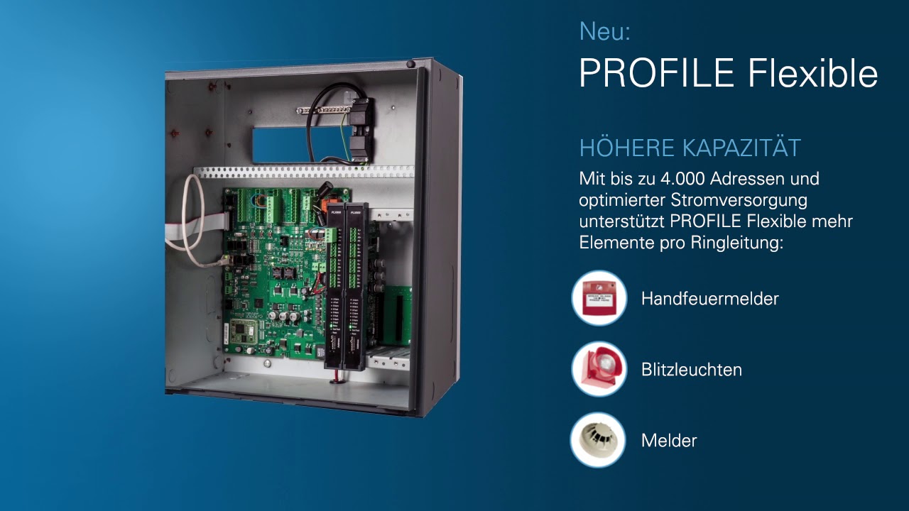 ZETTLER PROFILE Flexible – die Brandmeldezentrale der Zukunft - YouTube