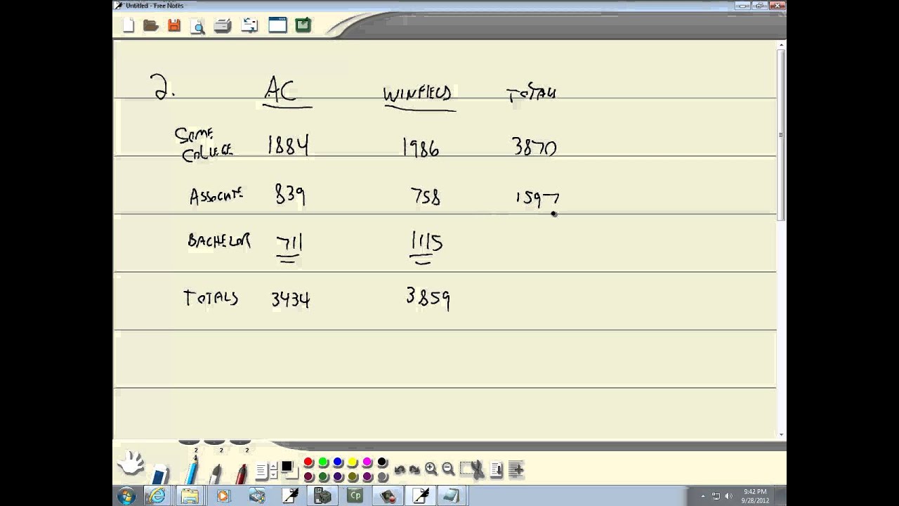 Elementary Statistics - Chapter 4-5 Test - Problem Type 2 - YouTube