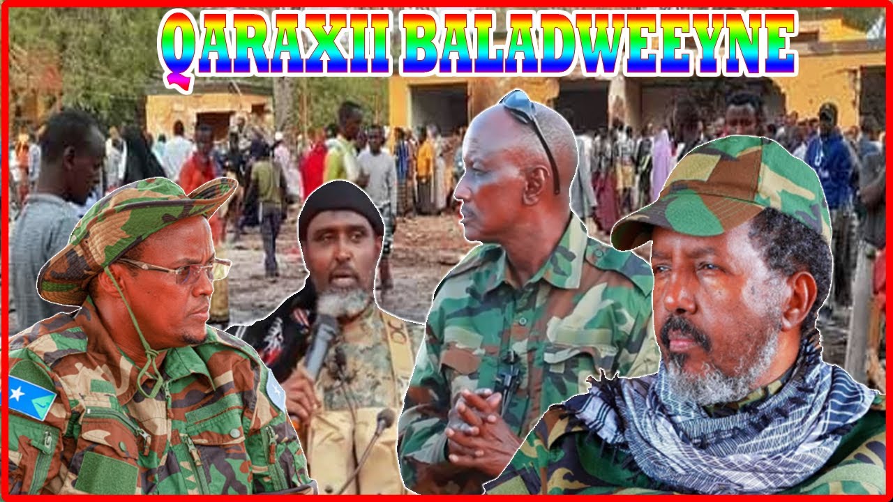 DEGDEG Sargaalkii Gaaljecel ee fuliyay Qaraxii Baladweyne oo gacanta ...