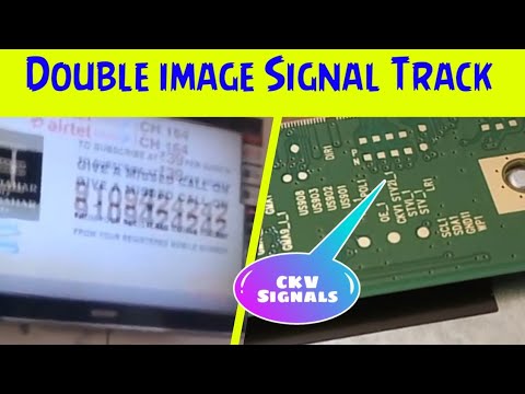 Double image problem track identify - YouTube