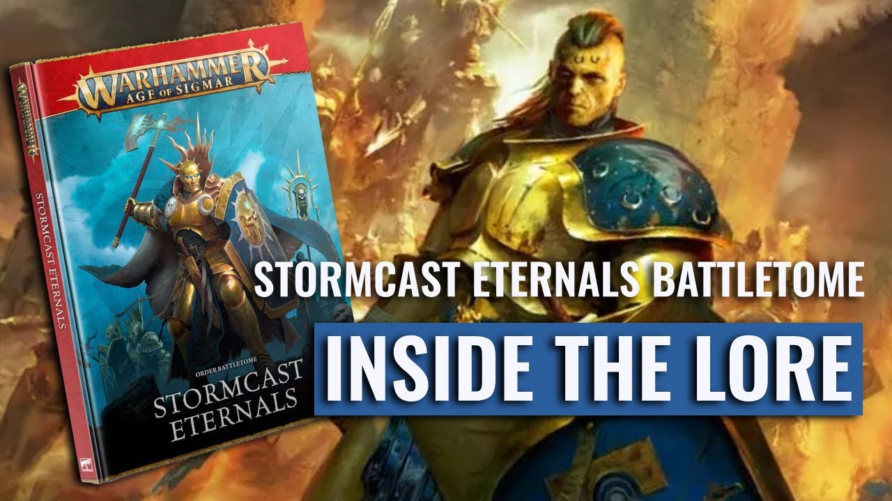 Stormcast Eternals Battletome! Uncovering Lore Of The Stormhosts | Wahammer Age Of Sigmar - YouTube