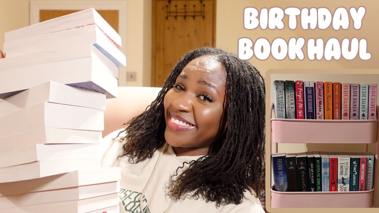 25 BOOKS FOR 25 YEARS (birthday book haul 🥳) - YouTube