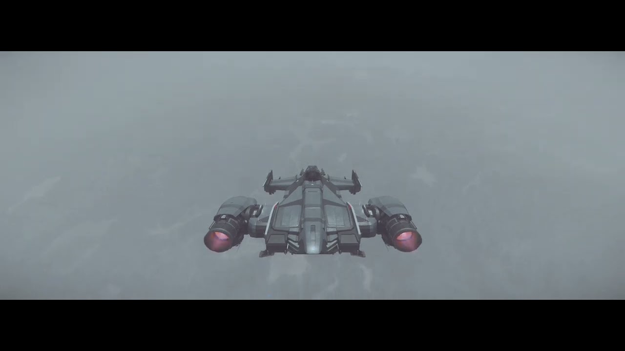Star Citizen - Landing at Moon (Calliope) - YouTube