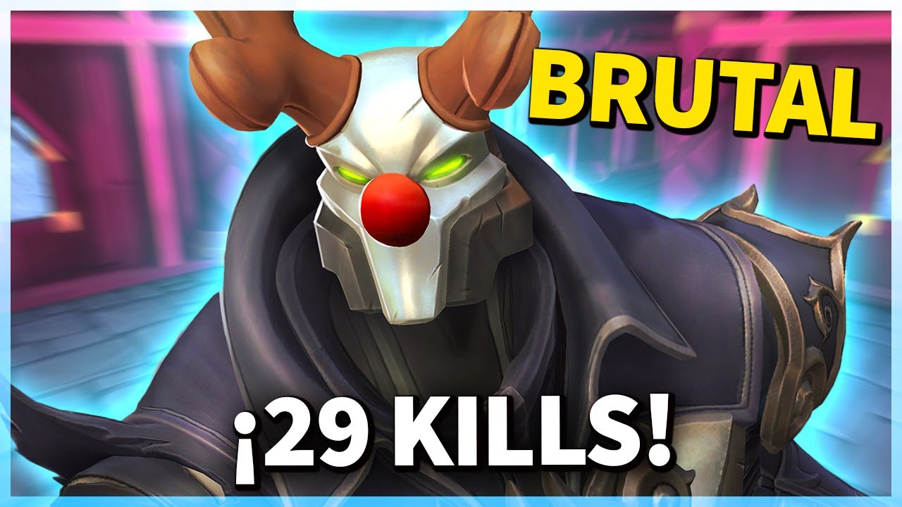 29 KILLS CON ANDROXUS [FINAL EPICO] en ranked | Paladins Gameplay - YouTube