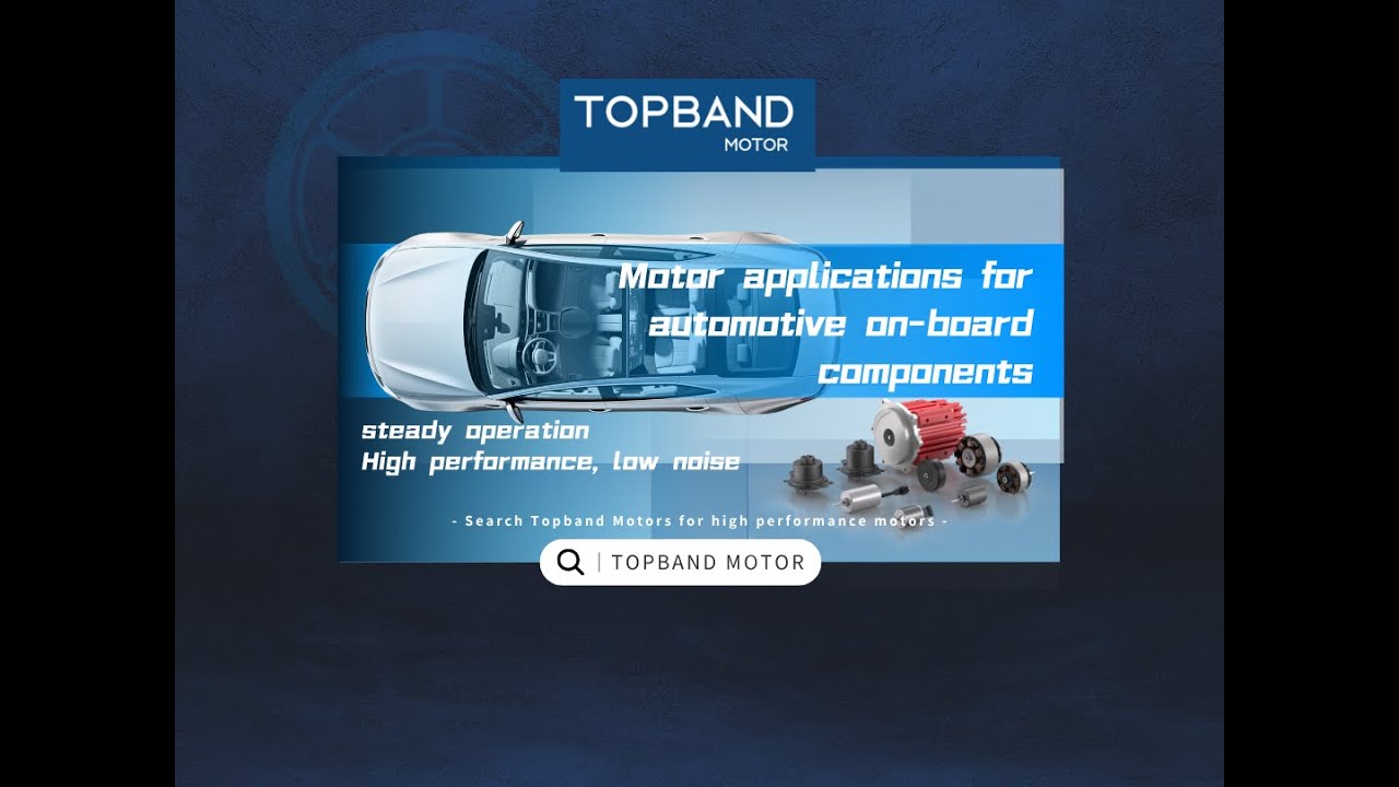 🚗 What makes your car smarter? The Topband Motor inside! - YouTube