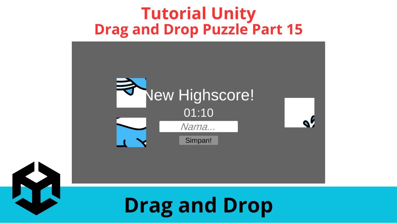 Tutorial Unity - Drag and Drop Puzzle Part 15 - YouTube