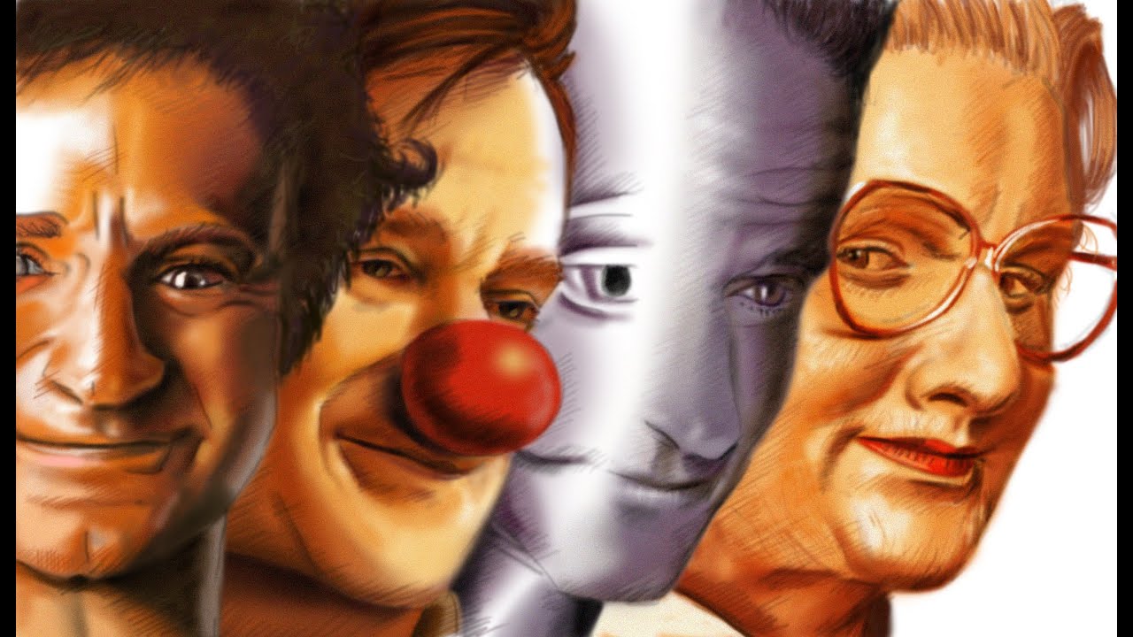 Robin Williams 1951-2014 speedpainting - tribute drawing - YouTube