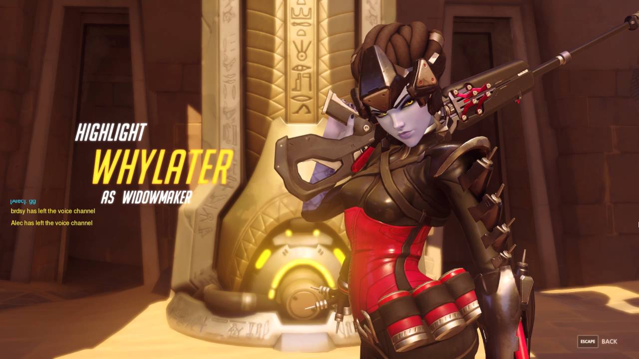 Overwatch Open Beta: Widowmaker Quad Headshot Kill - YouTube