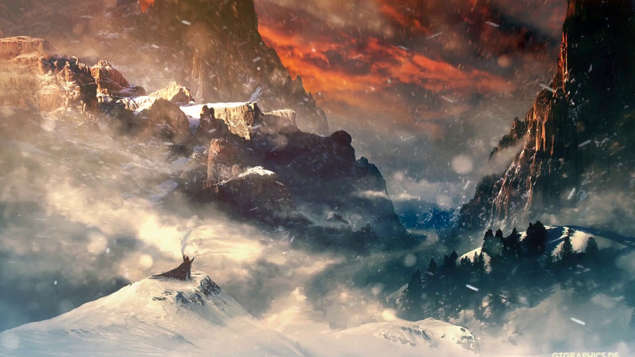 The Pass Of Caradhras - Lord of the Rings Soundtrack [Animated Artwork ...