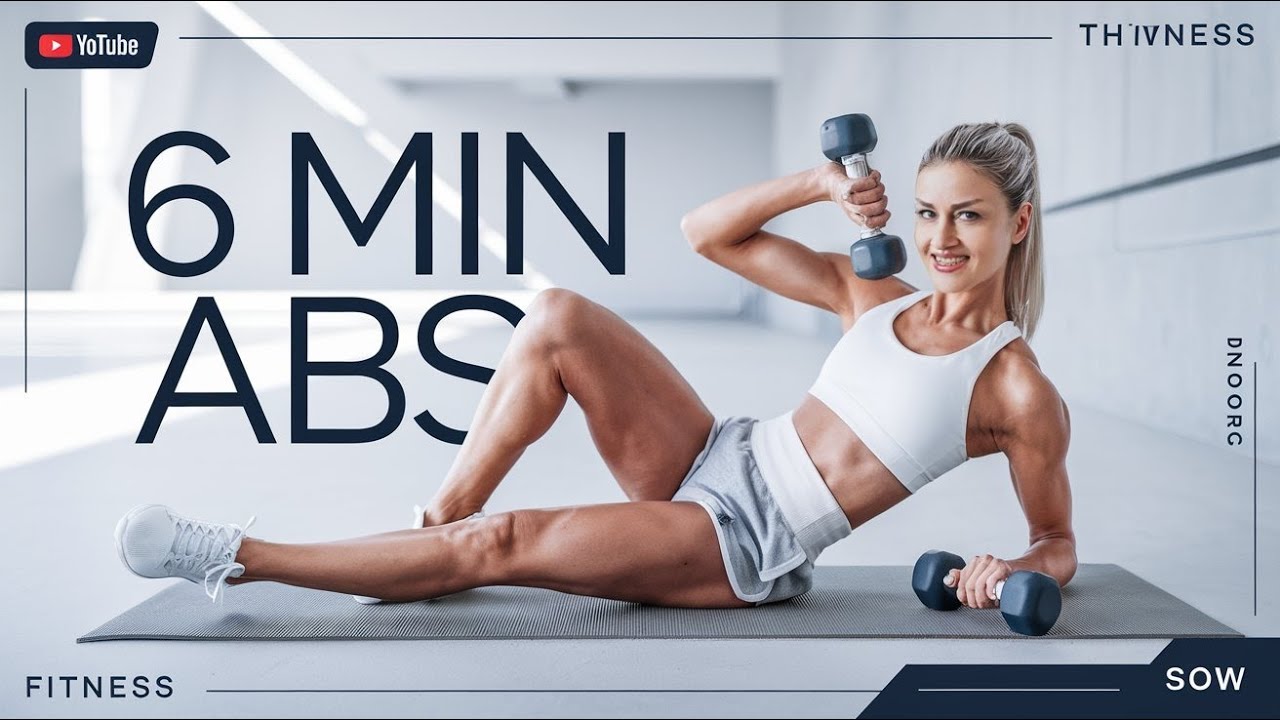 THE BEST 6 Minute ABS Workout for FAST Results! - YouTube