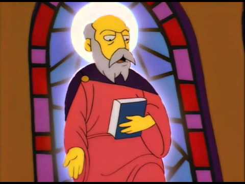 You're Just Lucky God Isn't Here! (The Simpsons) - YouTube