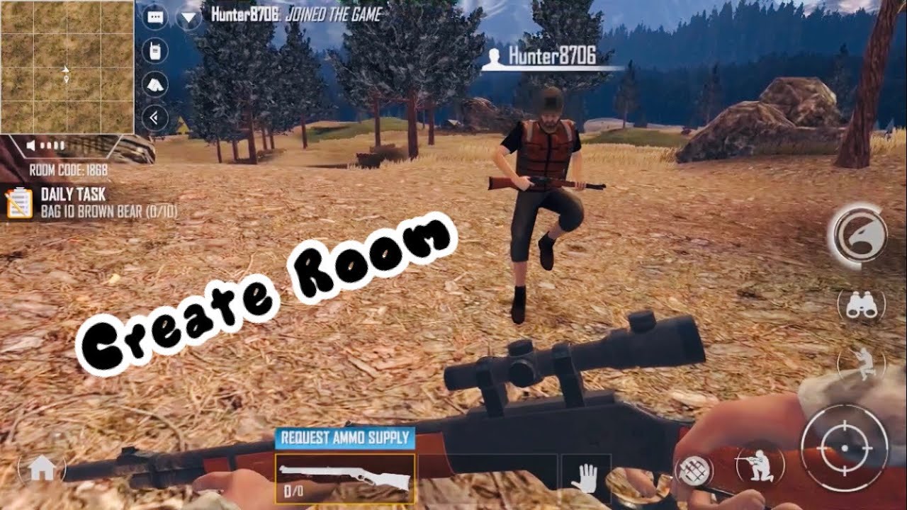 How To Create Room in American Marksman - YouTube