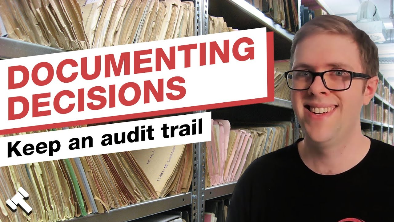 Documenting decisions and discoveries with Piers Sinclair - YouTube