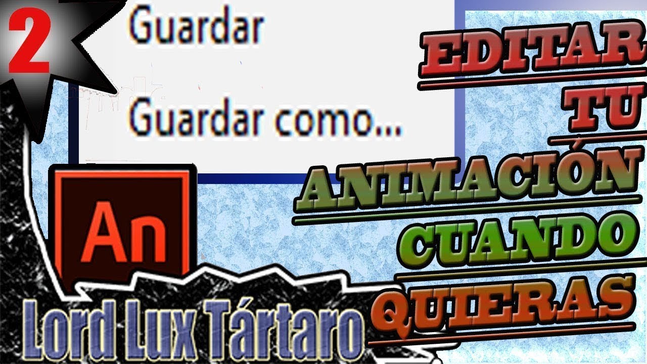 Todo sobre GUARDAR y GUARDAR COMO Animate Tutorial - YouTube
